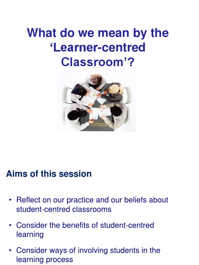 Student Centred Learning Pdf Teachers Educational Psychology