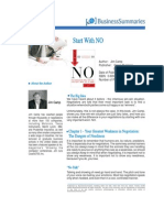 Never Split the Difference Summary | PDF | Negotiation | Empathy