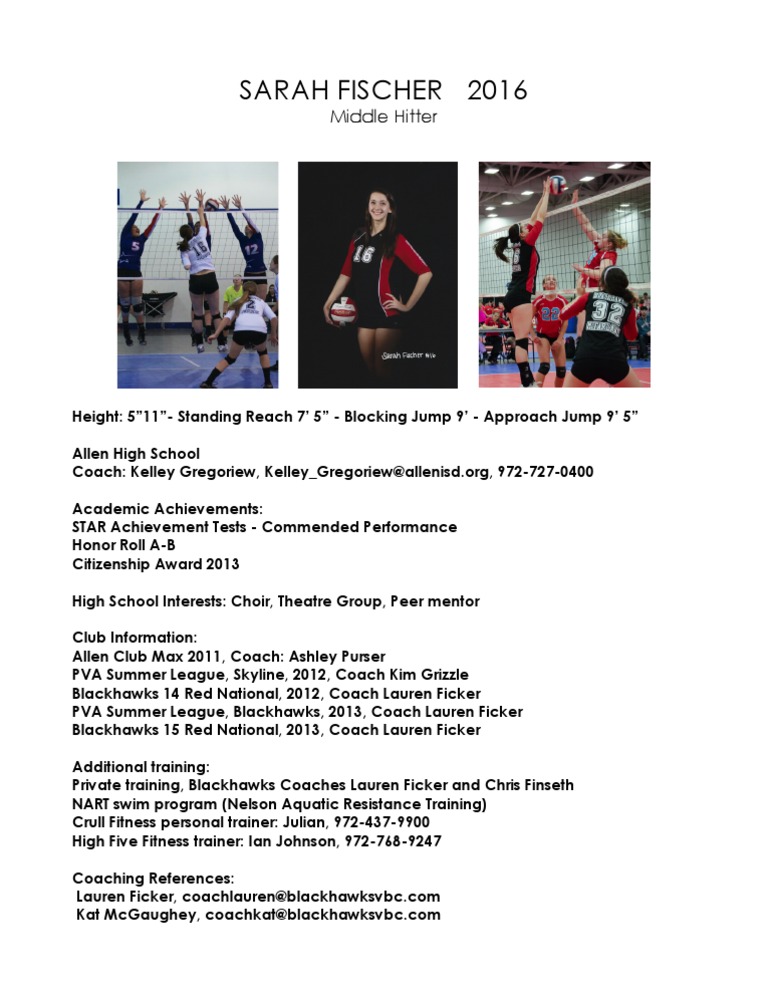 Sarah VB Resume 2016 | PDF