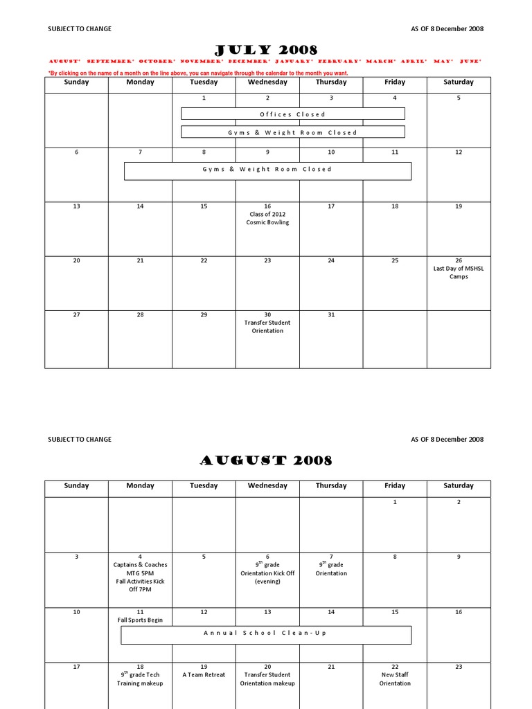 2008-2009 School Year Calendar | PDF | Lent | Advent