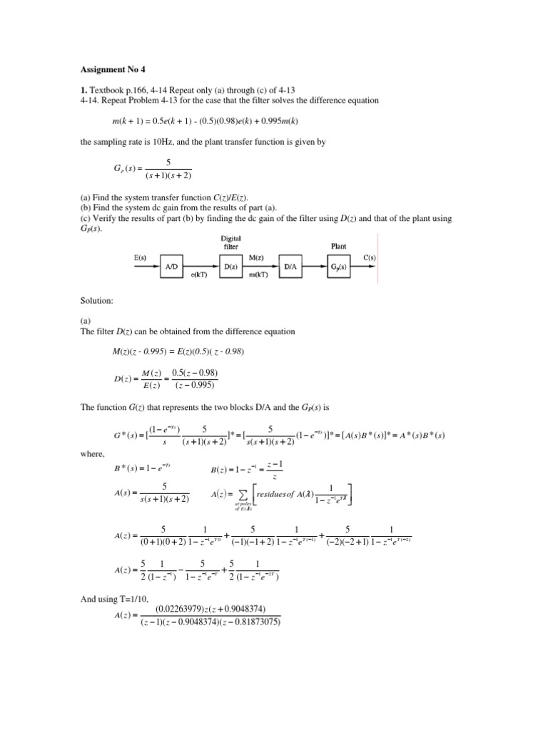 Ass4 PDF | PDF | Analog To Digital Converter | Computer Engineering