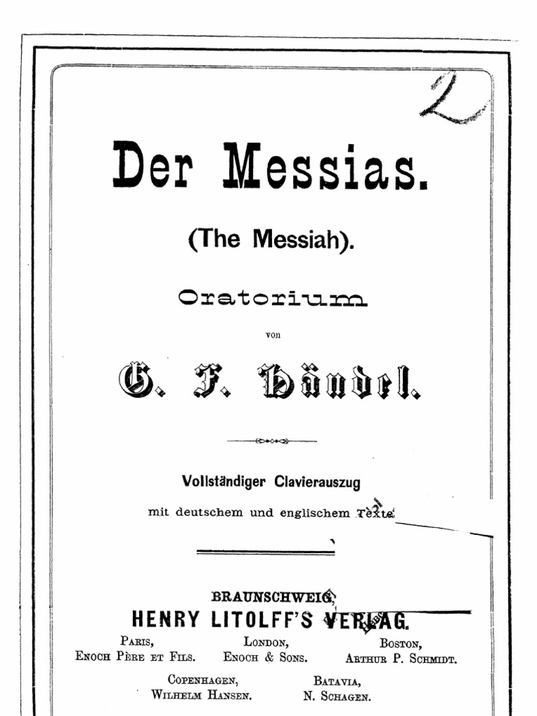 IMSLP127539 PMLP22568 Messiah Vocal Score | PDF