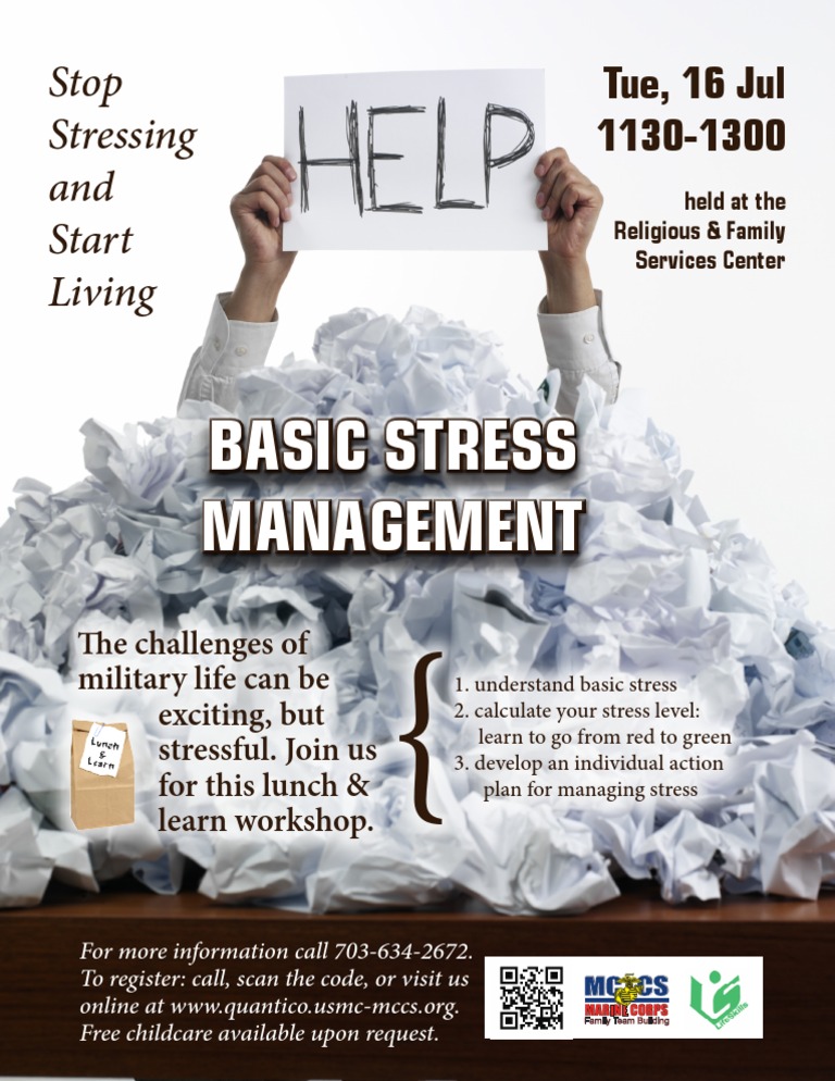 Military Stress Management Workshop | PDF | Self-Improvement