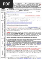 Baron David Ward Affidavit & Statement | PDF | Fraud | Trust Law
