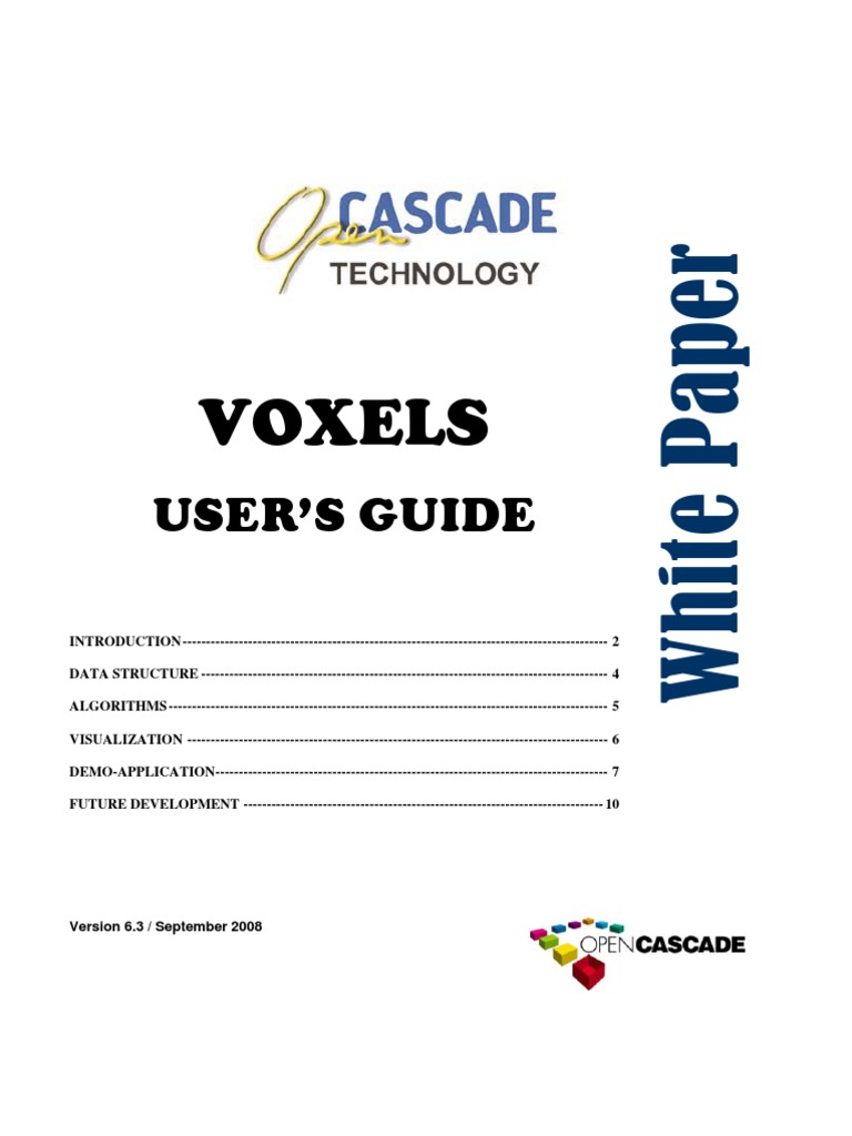 Open CASCADE Technology User Guide by Voxels - WP | PDF | Voxel | Data Type