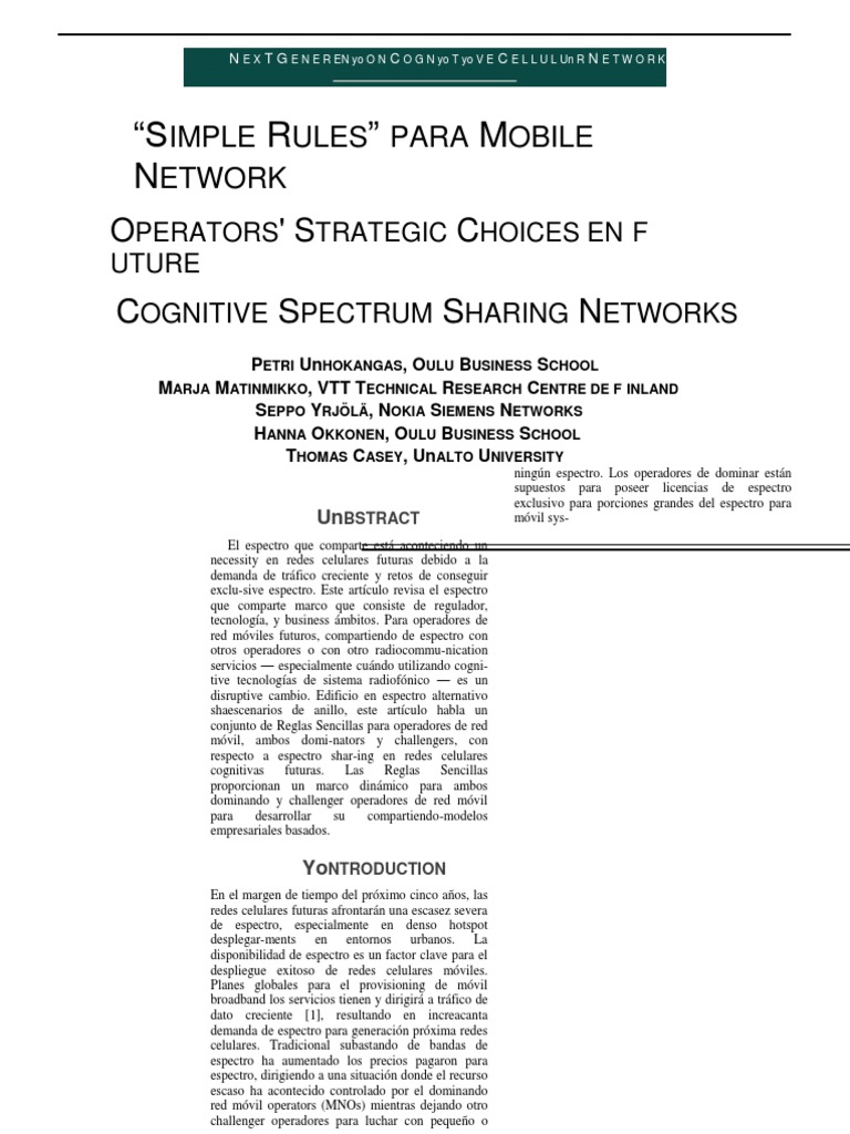 Traduci Ndote | PDF | Calidad de servicio | Telefonía móvil