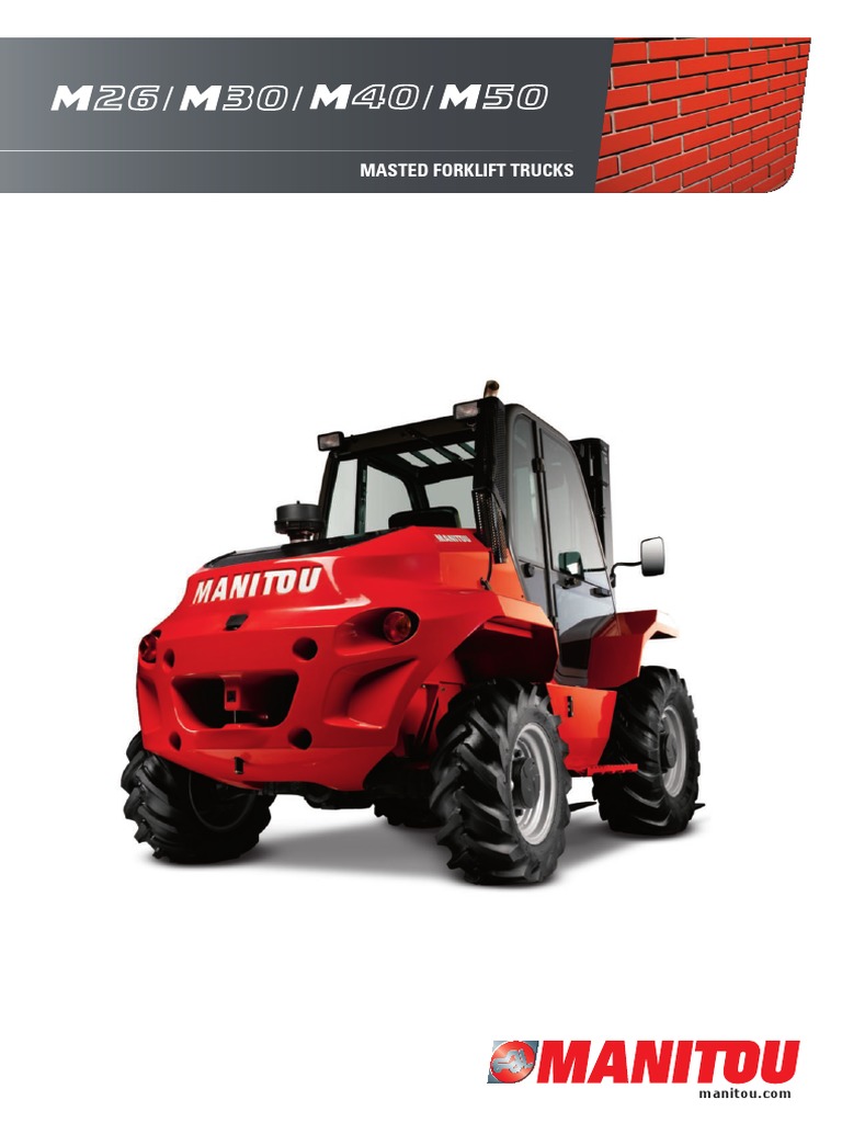 Manitou M 26 - M 30 - M 40 - M 50 (EN) | Transmission (Mechanics ...