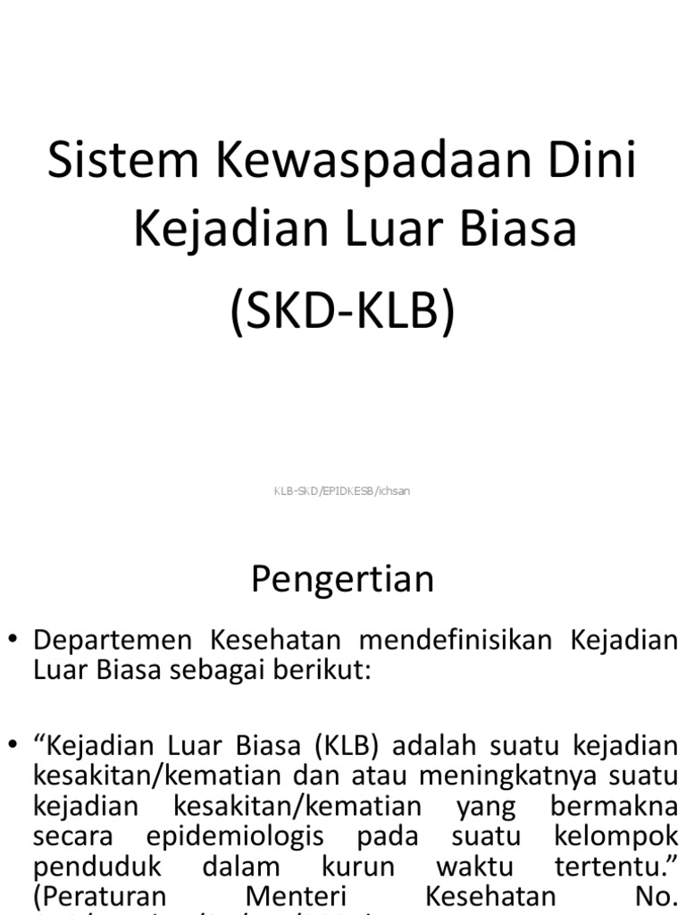 SKD KLB | PDF