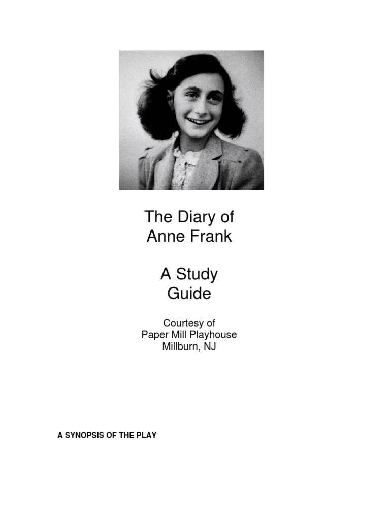 Anne Frank Study Guide | PDF | Anne Frank | Unrest