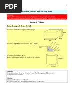 Detailed Lesson Plan | PDF | Volume | Surface Area