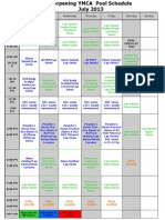 Abbey Stadium Swimming Timetable | PDF
