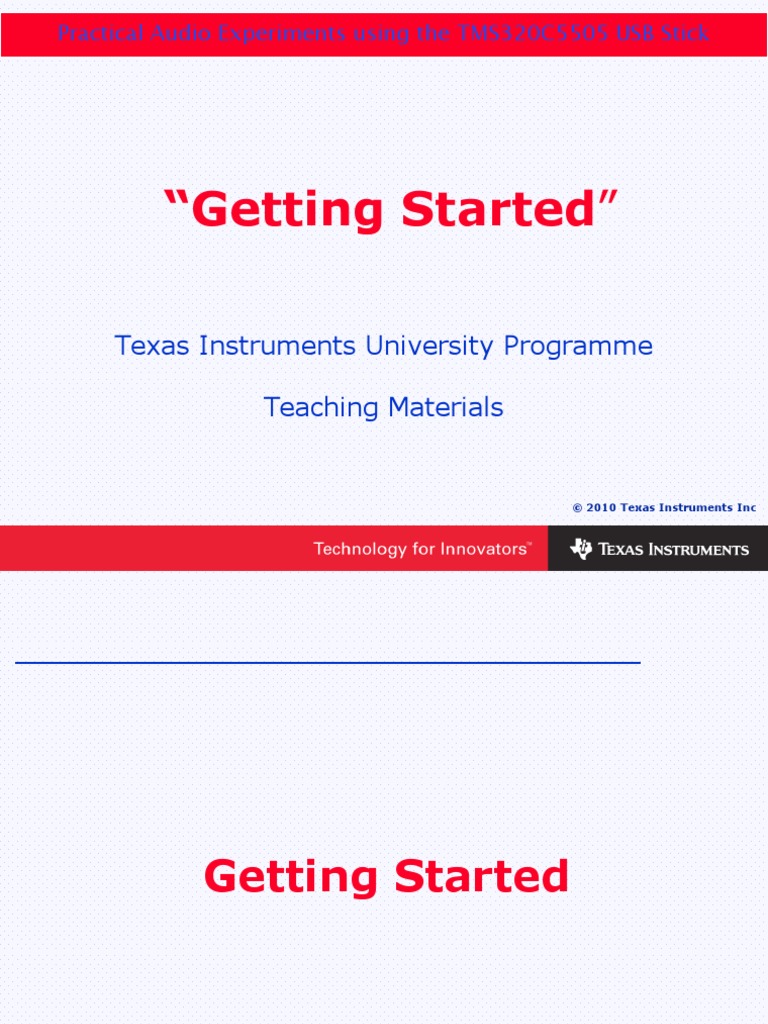 Chapter 1 Getting Started | PDF | Computer Architecture | System Software