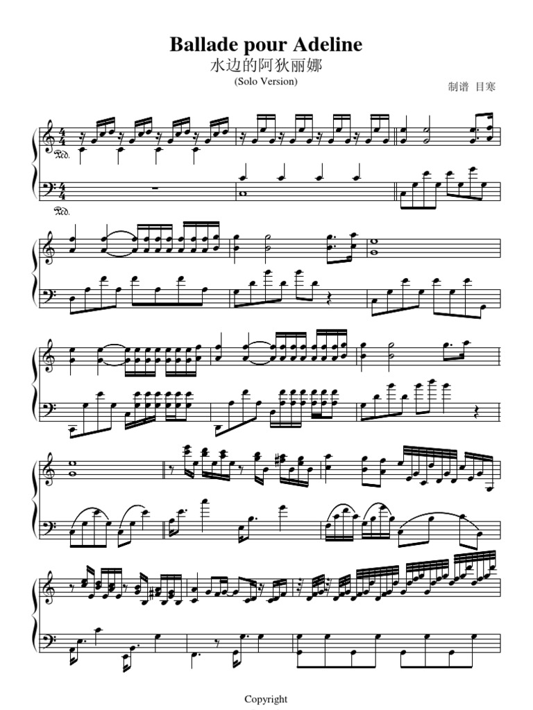 SHEET MUSIC OF BALLADE POUR ADELINE.pdf