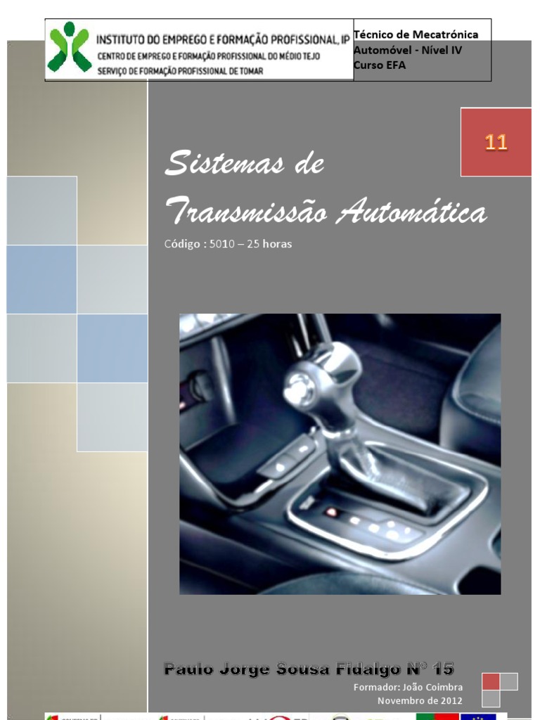 11-Transmissão Automática | PDF | Tecnologia de veículos | Máquinas