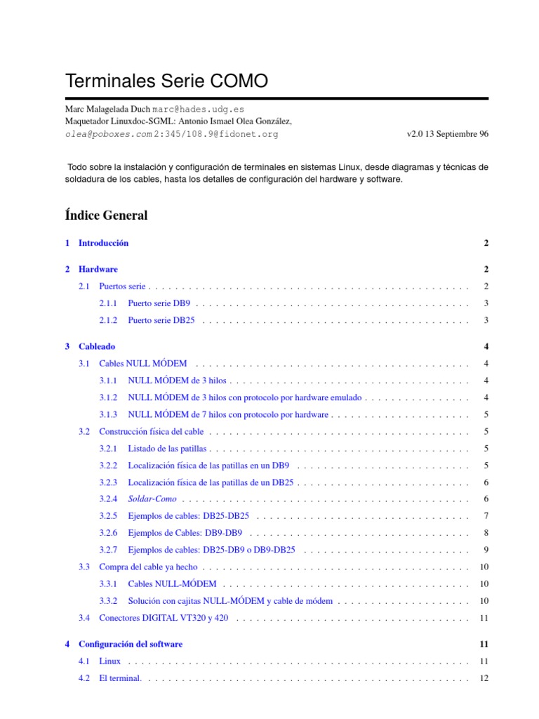 Terminales Como | PDF | Terminal de computadora | Soldadura