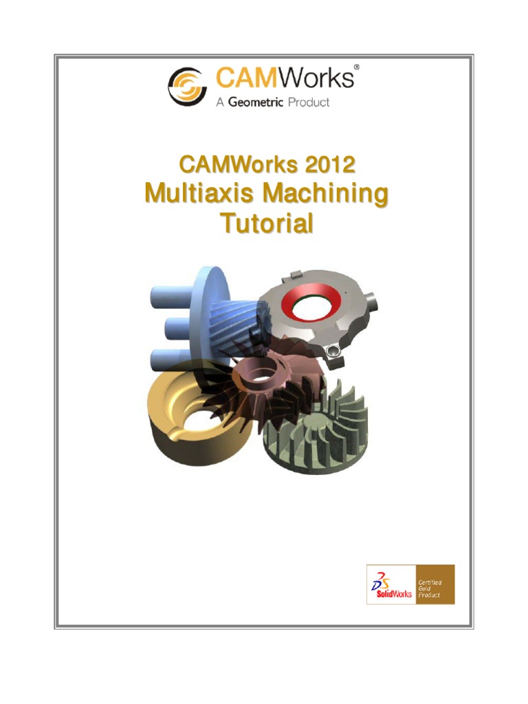Camworks Tutorial Multiax | PDF | Numerical Control | Machining