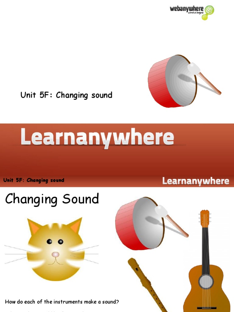 Changing Sound Experiments | PDF | String Instruments | Sound
