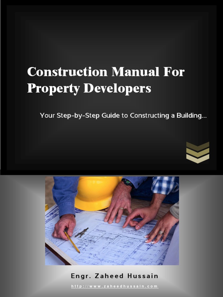 Construction Manual For Property Developers | PDF | Brick | Concrete