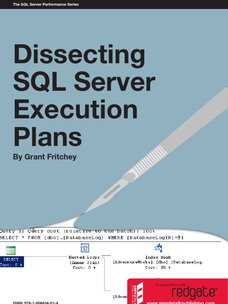Ebook Dissecting SQL Server Execution Plans | PDF | Logiciel Microsoft ...