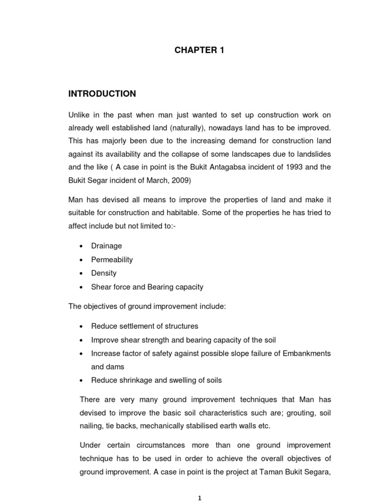 Ground Improvement Assignment | PDF | Drilling Rig | Soil