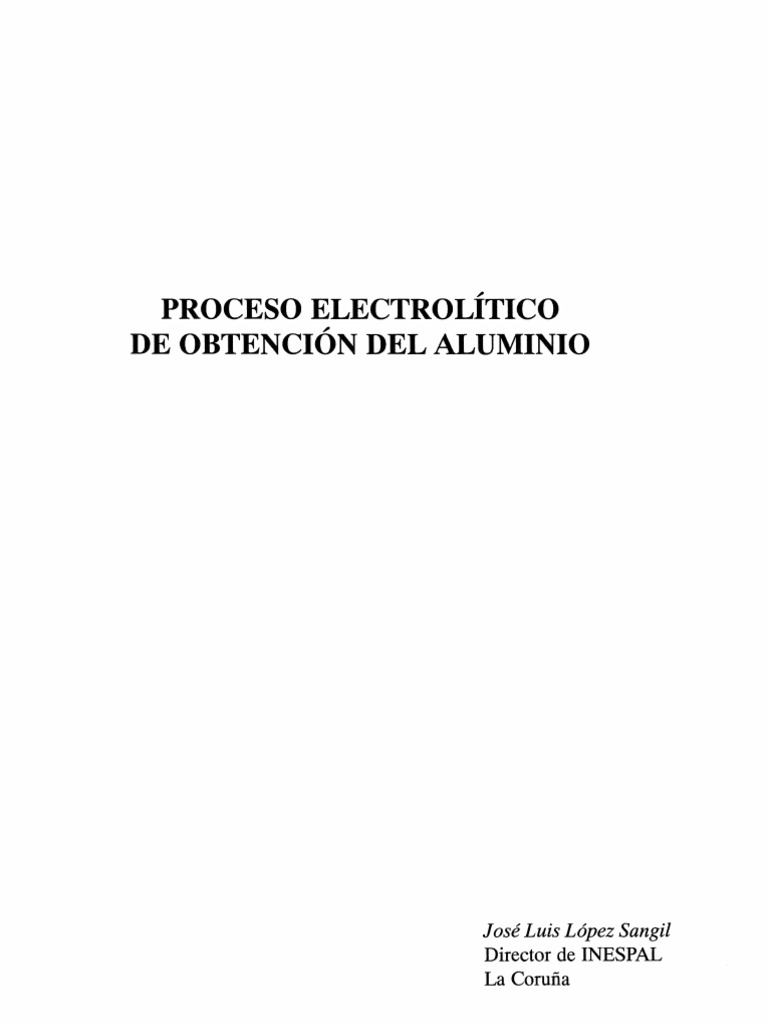 Proceso Electrolitico | PDF | Ciencia y matemáticas