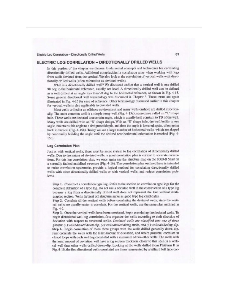 CH-4 Log Correlation Techniques 22 48-1-10 PDF | Download Free PDF | Stratigraphy | Correlation ...