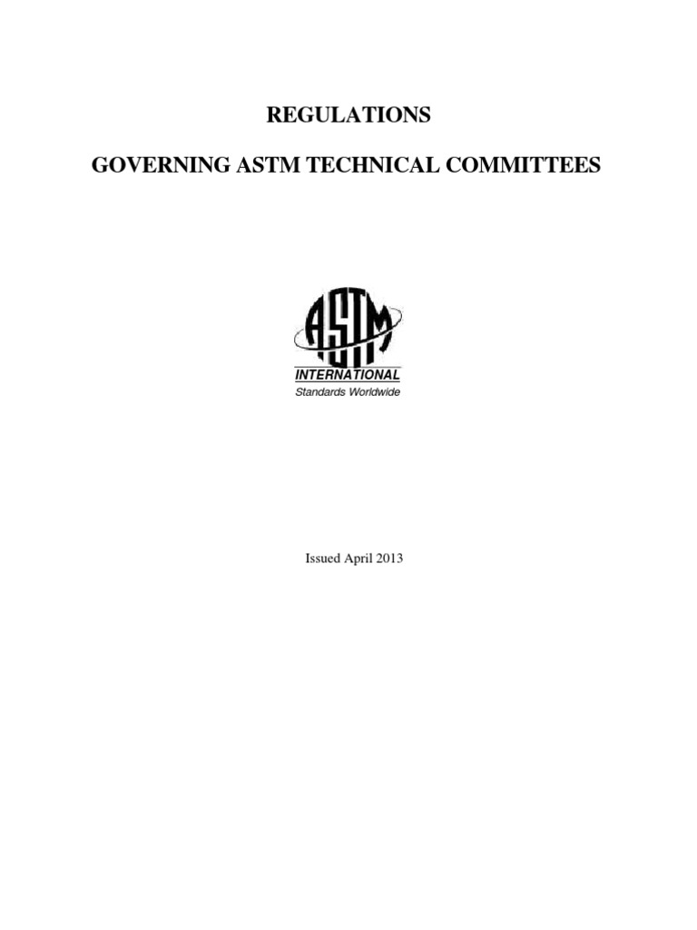 ASTM International Standard PDF | PDF | Committee | Proxy Voting