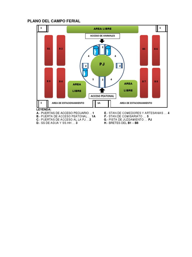 Plano Del Campo Ferial | PDF