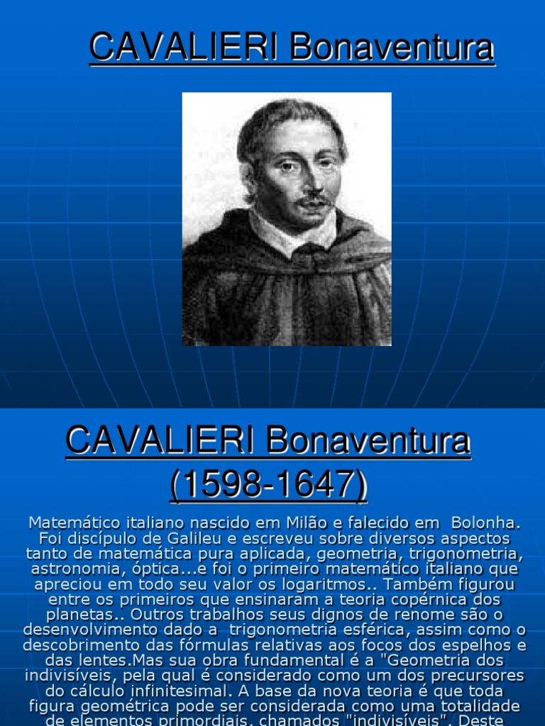 Apresentação Principio de Cavalieri | PDF | Cálculo | Esfera