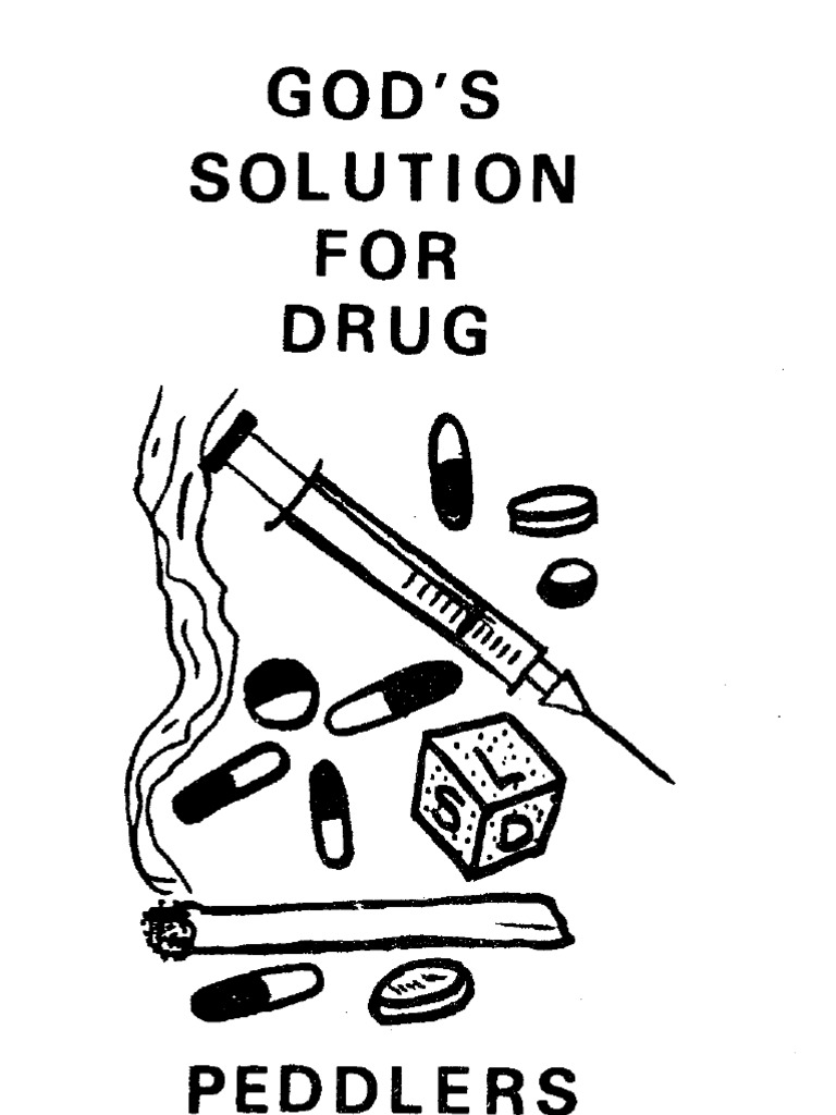 Sheldon Emry God's Solution For Drug Peddlers | PDF