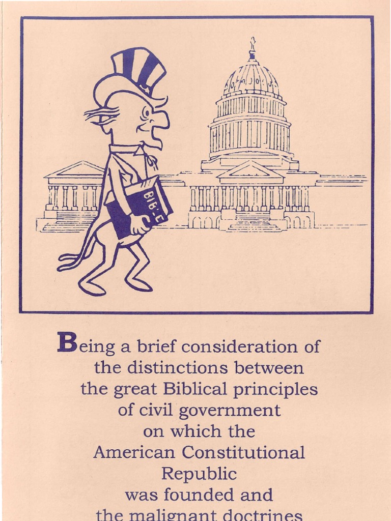 Biblical Principles of Government vs. Democracy | PDF | Liberty | God