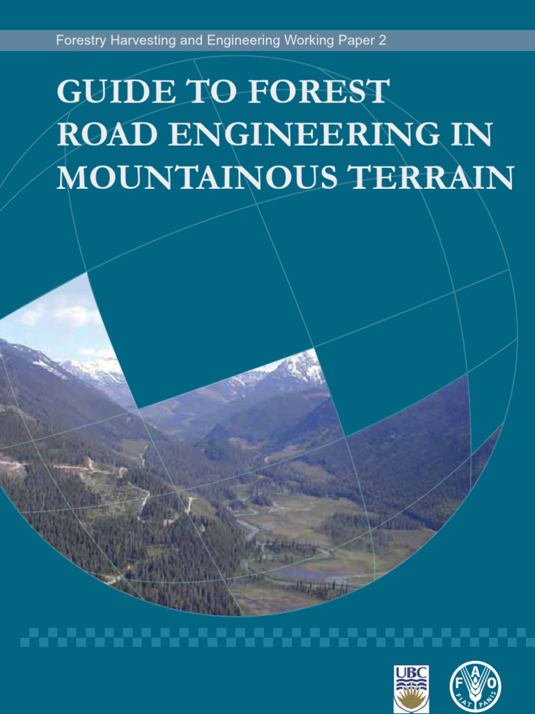 Guide To Forest Road Engineering in Mountainous Terrain | PDF ...
