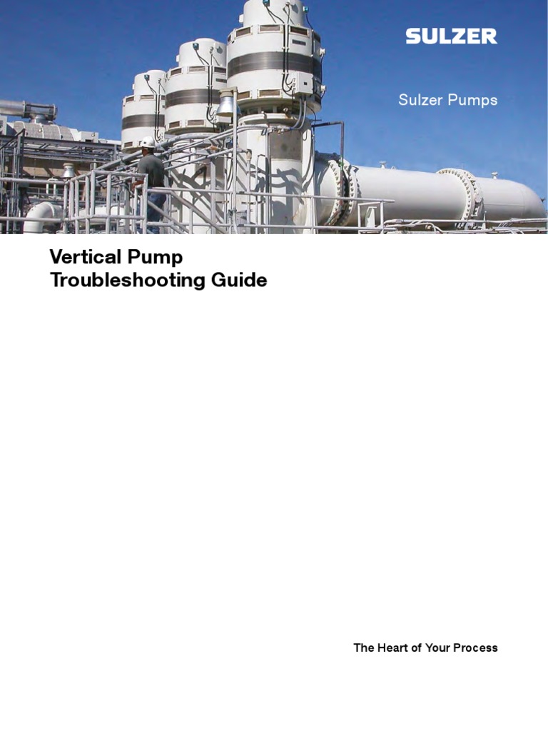 Sulzer Vertical Pump Troubleshooting | PDF | Pump | Bearing (Mechanical)