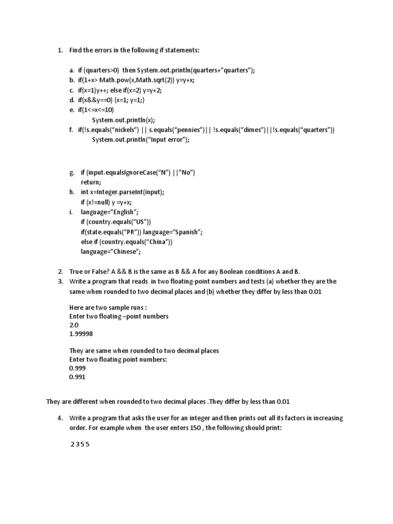 Some Questions | PDF | Inheritance (Object Oriented Programming ...