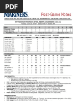 Pittsburgh Pirates 2025 Game Schedule | PDF