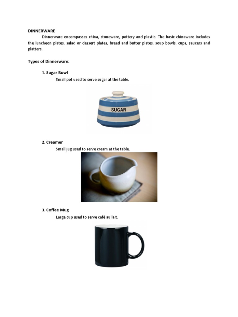 Dinnerware, Silverware, Glassware & Linens | PDF | Tableware | Spoon