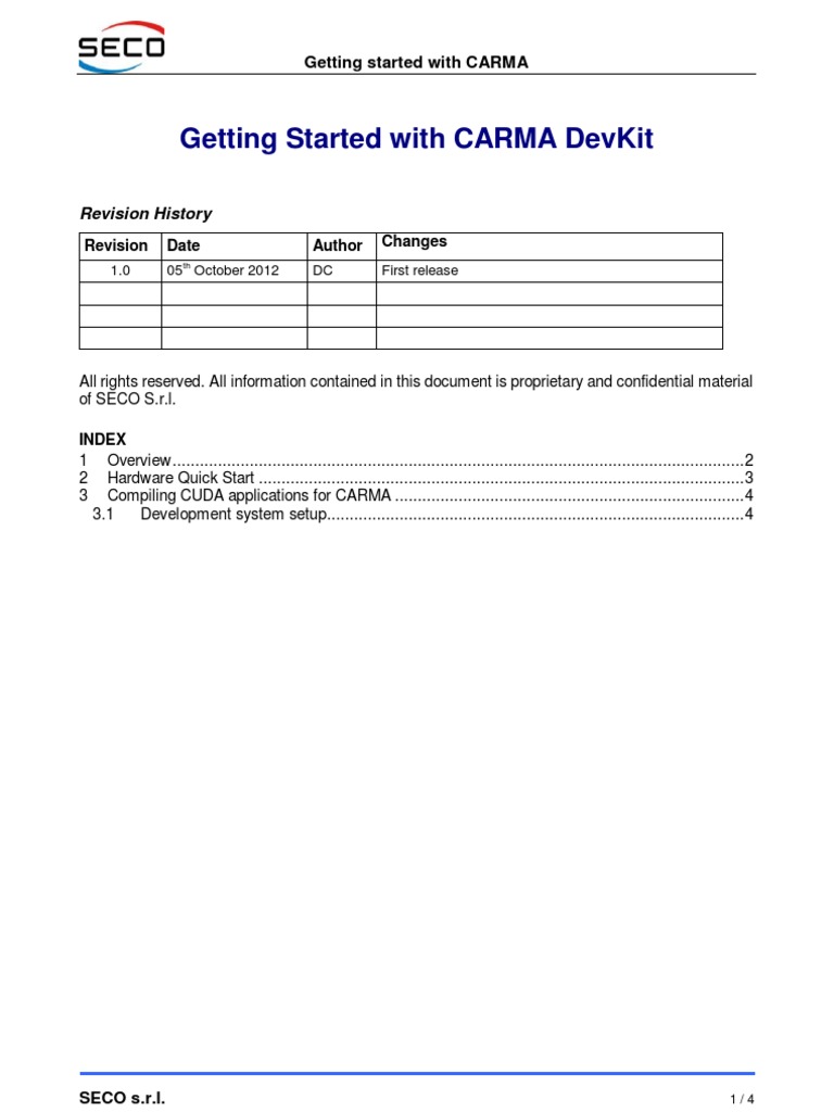 Getting Started With CARMA | PDF | Ubuntu (Operating System) | Electrical Connector