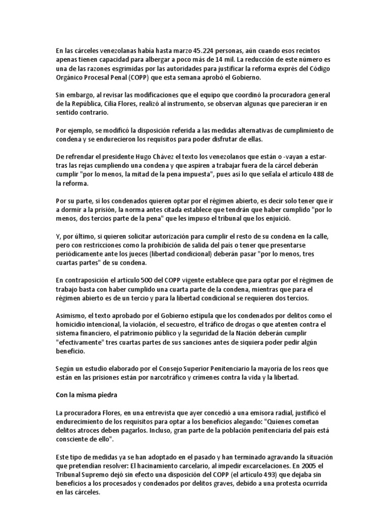 Trabajo de Redencion de Pena | PDF | Derecho penal | Ley procesal Trabajo de Redencion de Pena | PDF | Derecho penal | Ley procesal