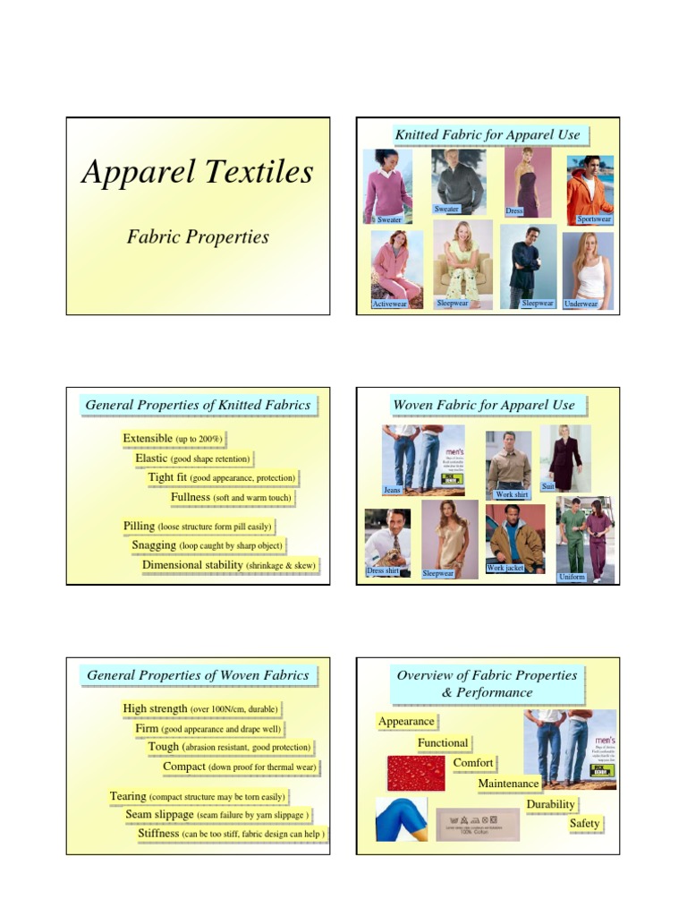 Fabric Property | PDF