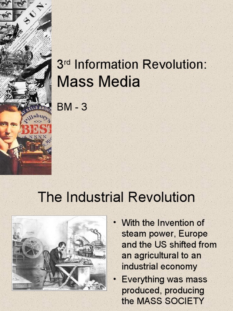 Mass Media: 3rd Information Revolution | Radio | Telegraphy