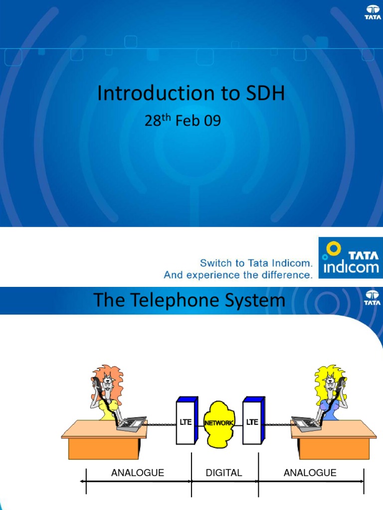 Introduction To SDH | PDF | Physical Layer Protocols | Network Protocols