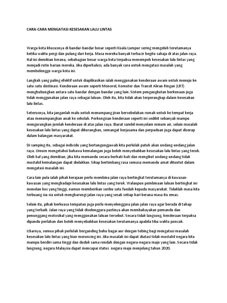 Karangan BM STPM | PDF | Ilmu Sosial