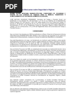 Norma NOM-021-STPS-1994 sobre riesgos laborales | PDF | México