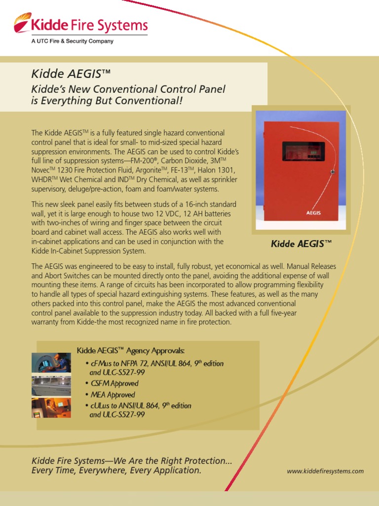 Kidde Aegis Conventional Fire Control Panel | PDF | Relay | Switch
