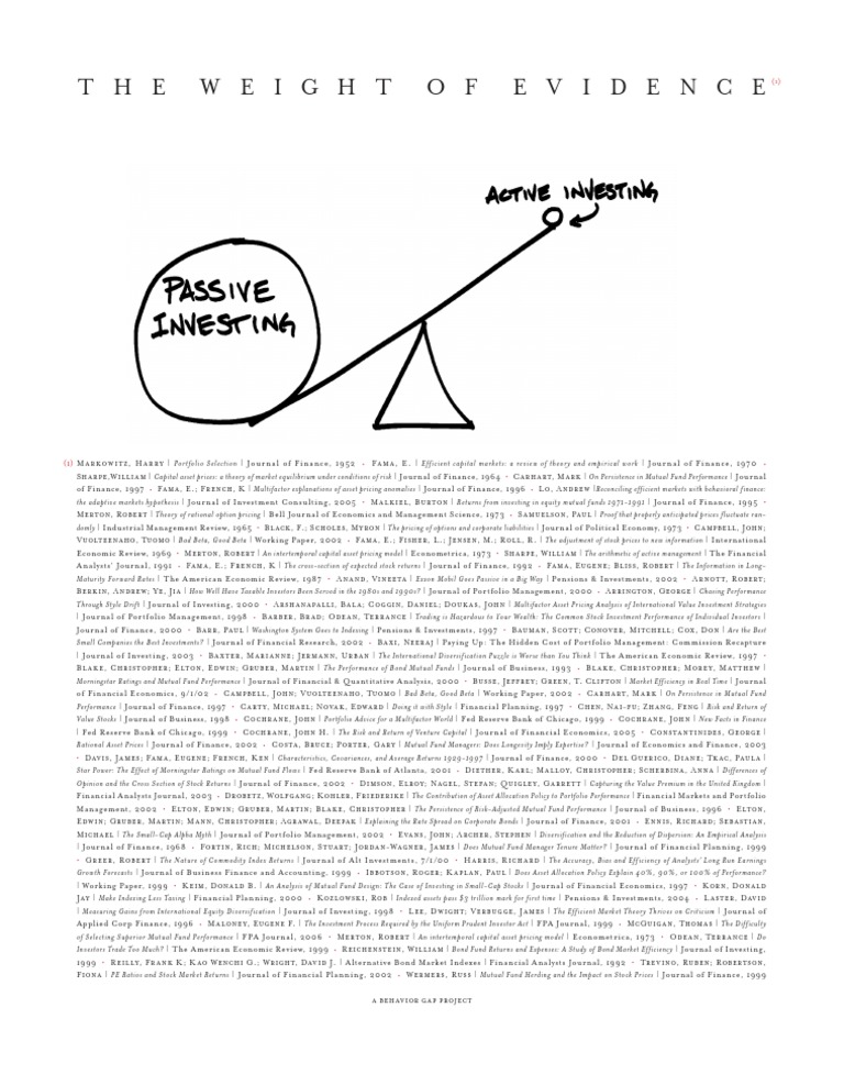 Weight of Evidence | PDF