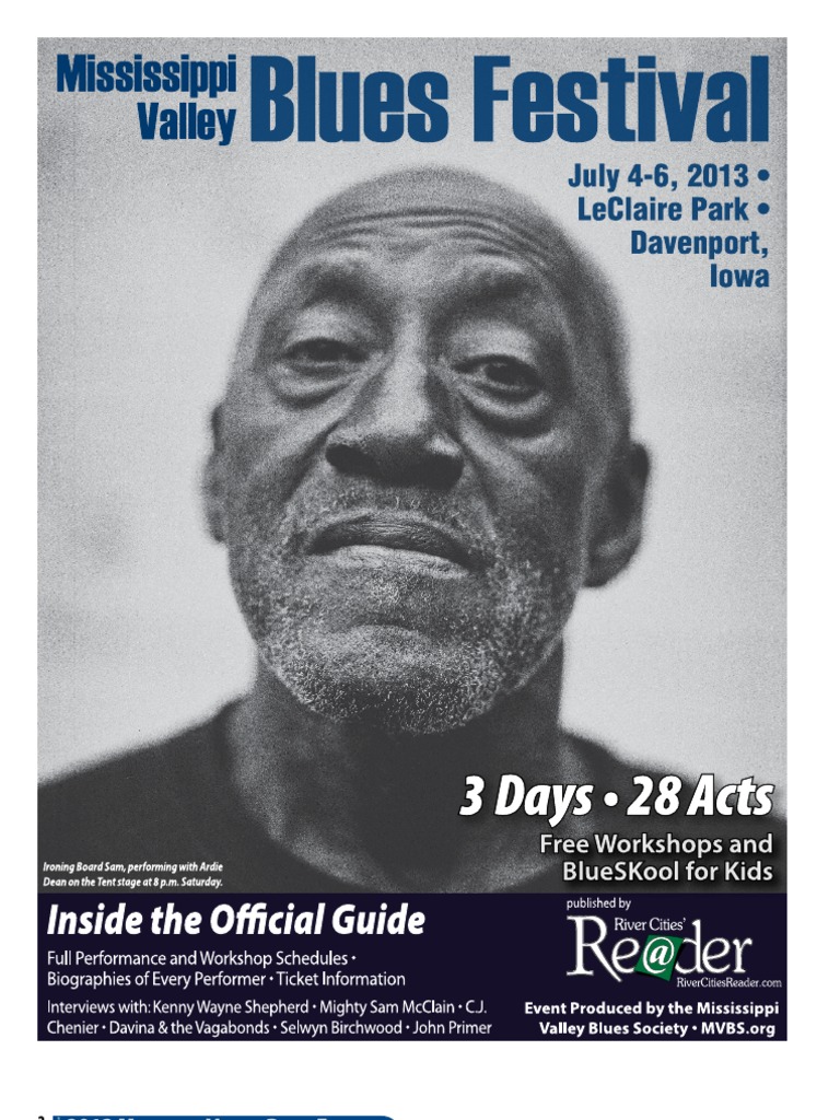 2013 Mississippi Valley Blues Festival Guide Published by The River Cities' Reader | Download ...