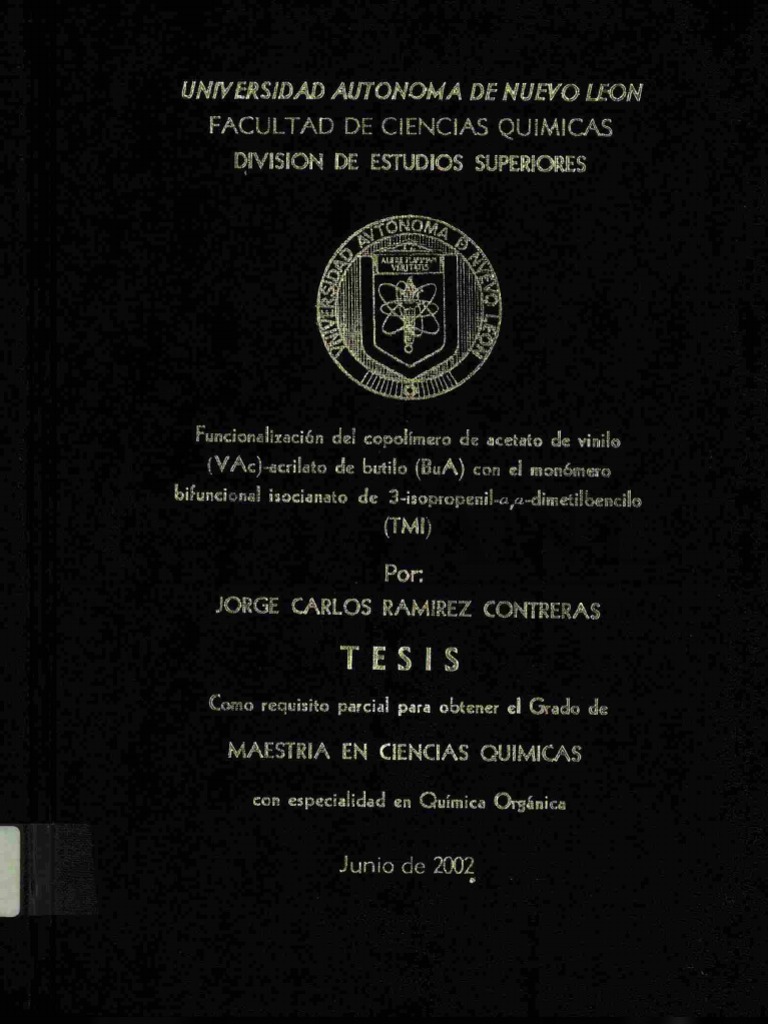 Copolimerización Con VAM | PDF | Pintura acrilica | Polímeros