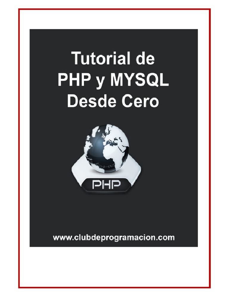 PHP y Mysql PDF | PDF | Php | Servidor web