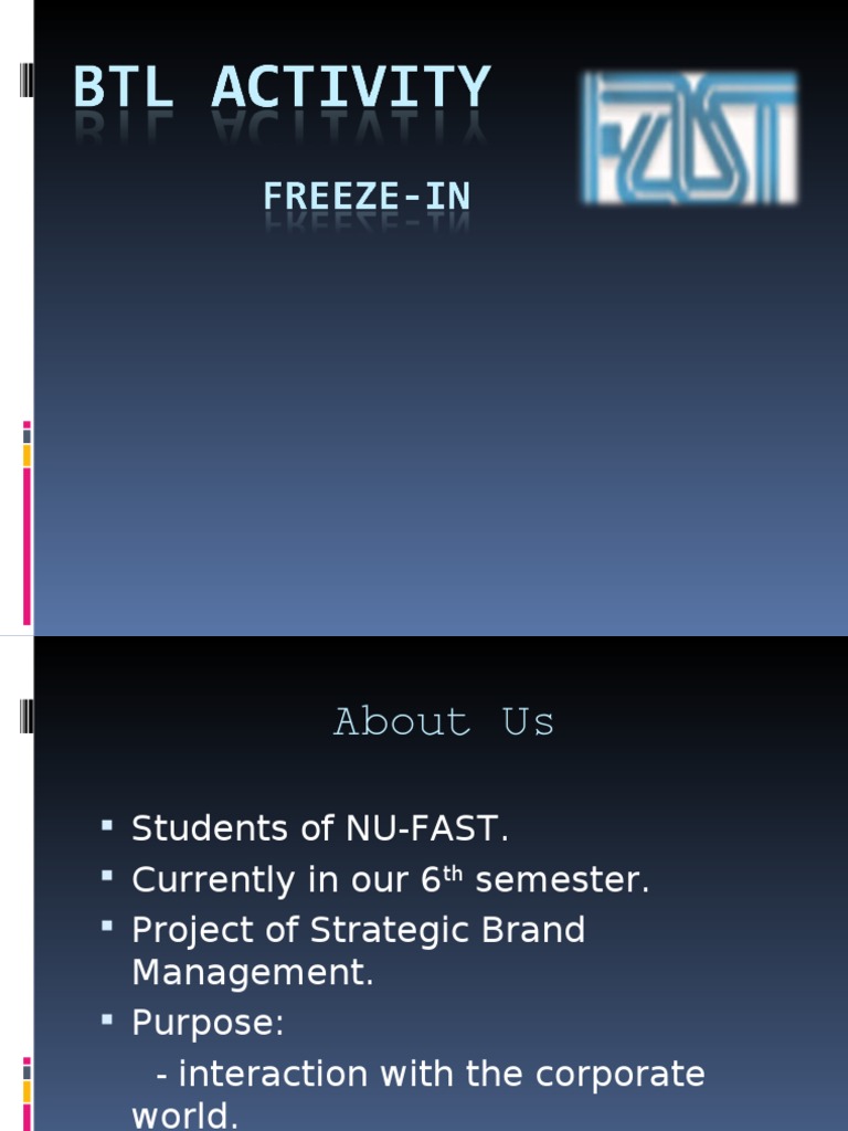 Btl Presentation Pdf