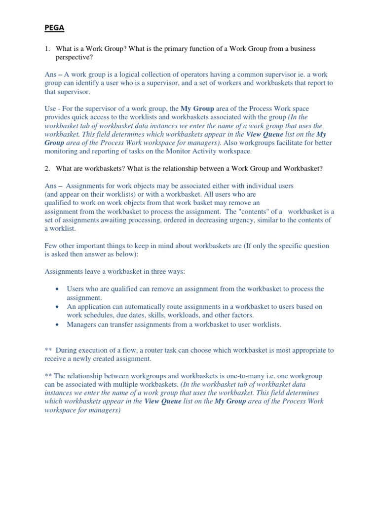 Pega Interview Prep v3 | PDF | Soap | Web Service